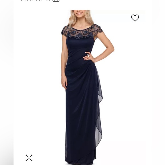 Xscape | Dresses | Nwt Xscape Embellishedneck Gown | Poshmark